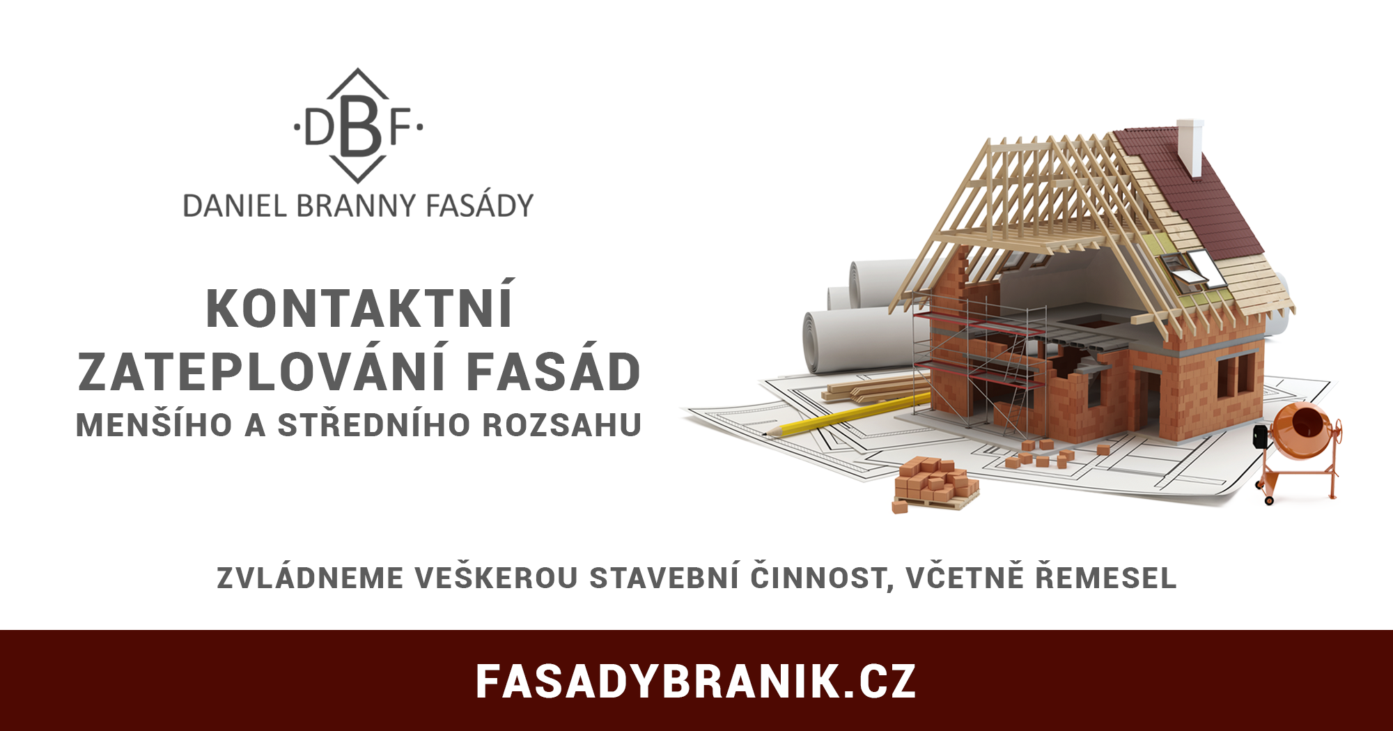Daniel Branny - Kontaktní zateplování fasád a stavební práce